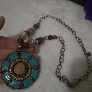 Ruby Rd. Jewelry | Elegant Ruby Rd Suede Leather Silver Necklace | Poshmark